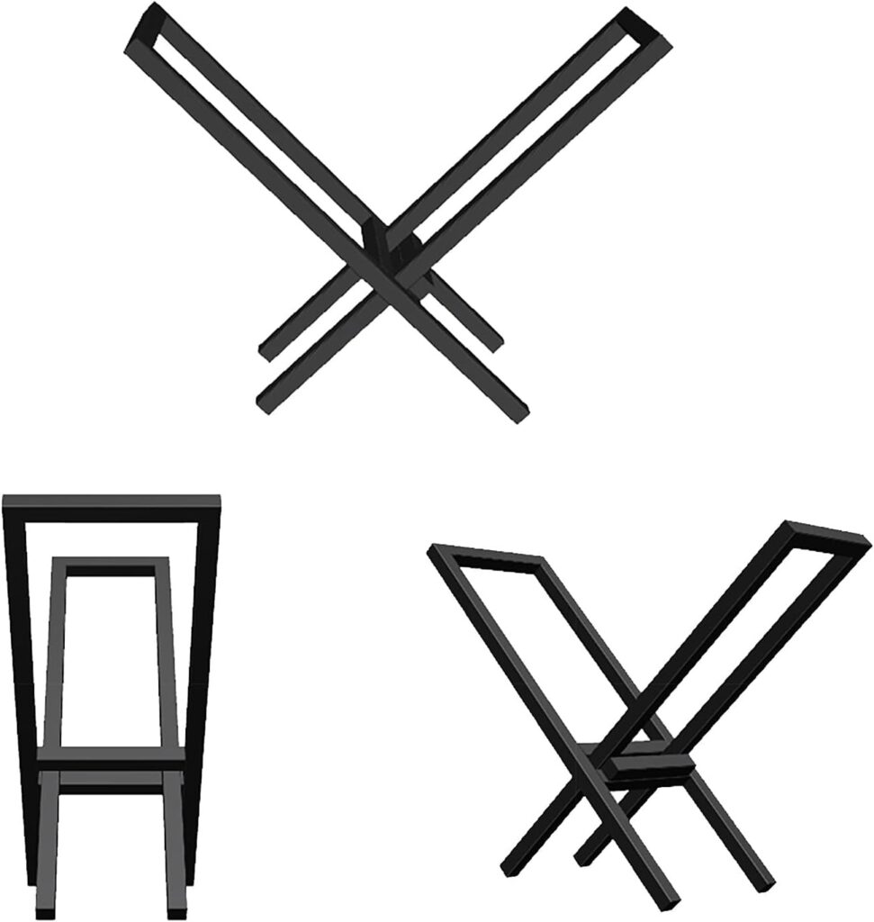 X-Shaped Firewood Rack For Outdoor - SMTJOY