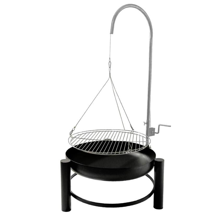 Swivel Grill: 2-in-1 Fire Pit & Adjustable BBQ Grill | SMTJOY®1